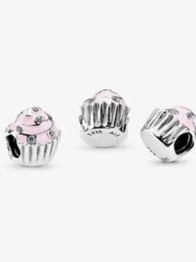 Pandora | Jewelry | Pandora Pink Cupcake Charmperfect Condition | Poshmark